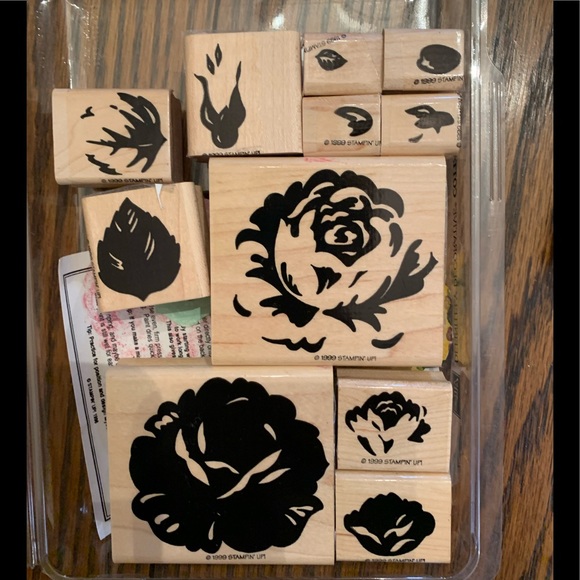 Stampin’ Up | Office | Stampin Up Cottage Rose Stamp Set | Poshmark